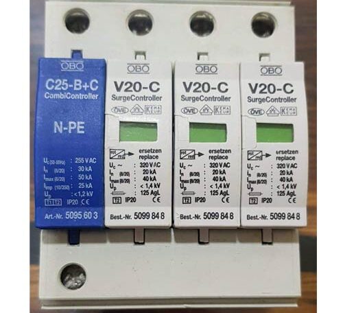 OBO BETTERMANN : SPD(Surge Protection Device ) – Samarth Electrocare ...